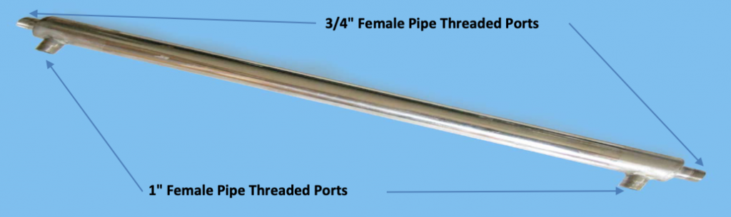 Heat Exchanger - Side Arms - Northern Stoker